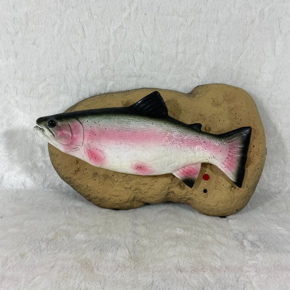 Wall Decor | Vintage Travis The Singing Trout Fish On Wall Plaque ...